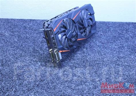 Видеокарта Gigabyte GeForce GTX 1060 [ 3 ГБ GDDR5, 192 бит, HDMI ], б/у ...