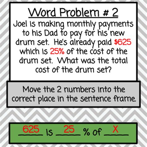 Free Percent Word Problems Posters Download Free Percent Word Problems