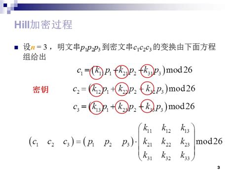 密码学 hill密码 ppt