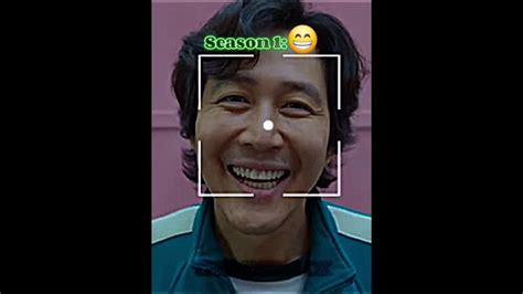 Smile Seong Gi Hun Squid Game Season 1 And Season 2 Edit Youtube