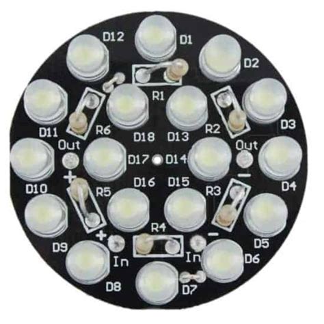 Diy Ir Infra Red 18 Led Spotlight Jr Illuminator Kit