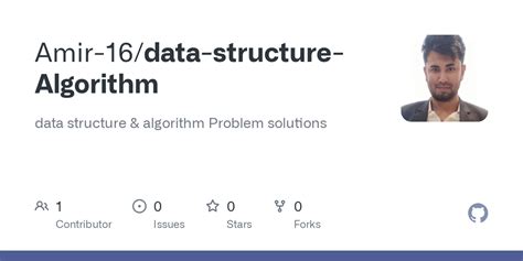 GitHub Amir Data Structure Algorithm Data Structure Algorithm Problem Solutions