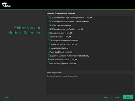 Suse Linux Enterprise 15 Install Server World
