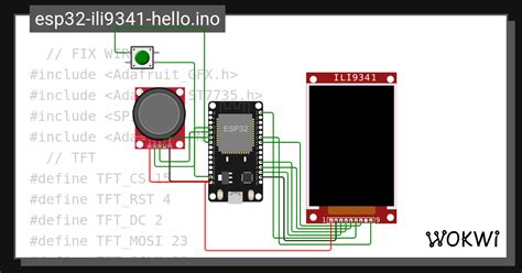 Esp32 Ili9341 O Copy Wokwi Esp32 Stm32 Arduino Simulator