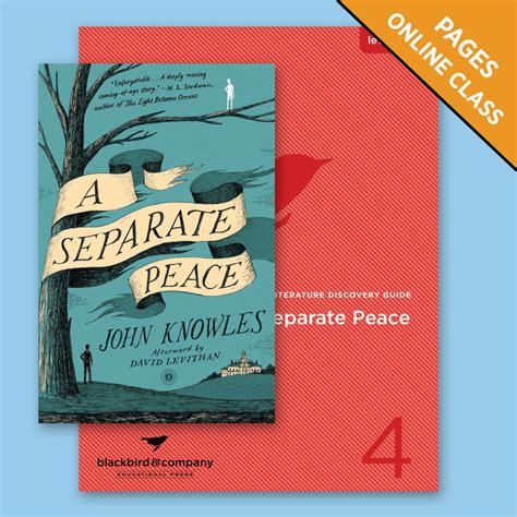 Class Separate Peace Blackbird And Company
