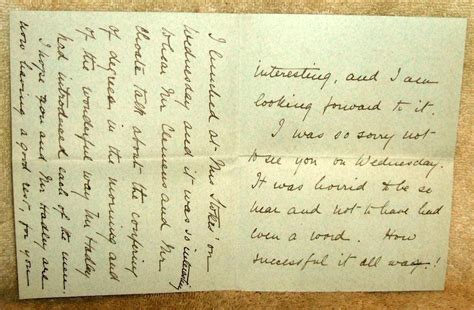 1901 Hand Written Signed Letter From Edith Minturn Phelps Stokes