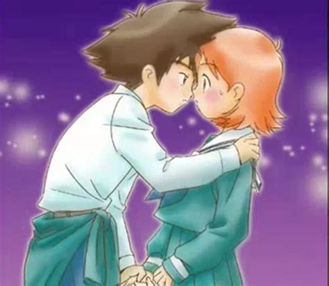 Tai And Sora Anime Digimon Digimon Adventure