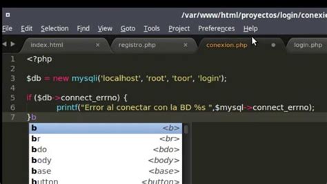 Login Y Registro Con Php Y Mysql Youtube