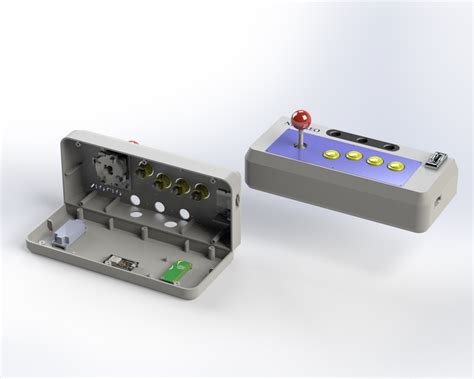 Stl File Arcade Stick Raspberry Pi・3d Printable Model To Download・cults