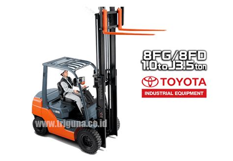 Jual Forklift Toyota 15 10 Ton Pt Triguna Karya Nusantara