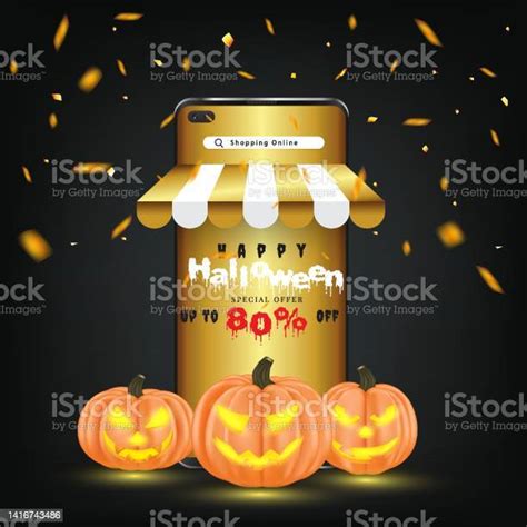 박쥐와 잭 O 랜턴 호박 치료 또는 트릭 재미있는 파티 축하 배경과 할로윈 판매 프로모션 배너 광고 웹 소셜 미디어를위한 디자인 템플릿 벡터 일러스트 레이 션 10월에 대한