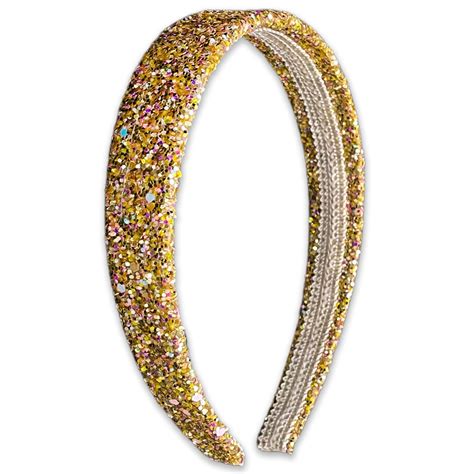Frog Sac Glitter Headbands For Girls Sparkly Wide Hair Bands Cute