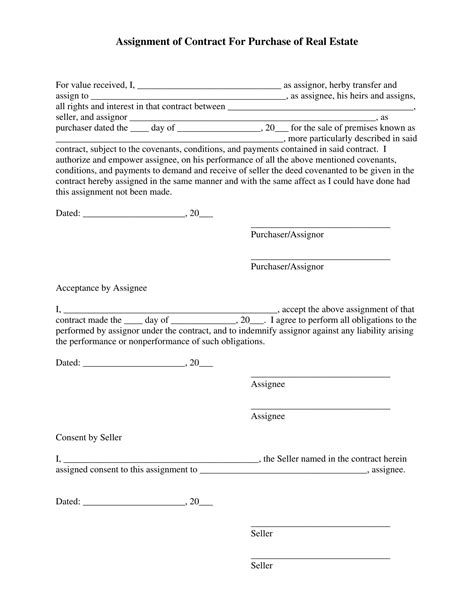 Free 7 Novation Agreement Versus Assignment Agreements In Ms Word