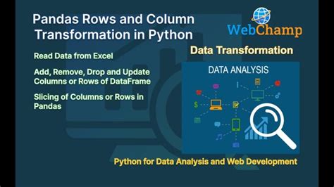 Bramha Bachute On Linkedin Pandas 3 Data Transformation Row And Column Transformations Add