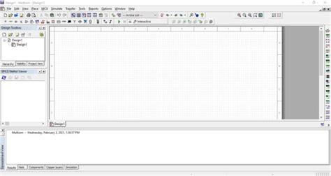 Simulation Of Common Emitter Amplifier Using Multisim Tool Circuit Generator