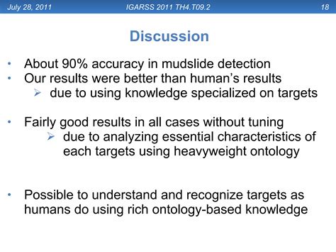 A Framework Of Ontology Based Knowledge Information Processing For Change Detection In Remote