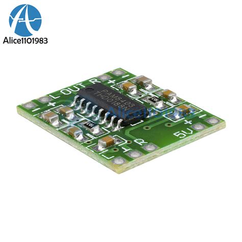 3PCS 2 Channels 3W Digital Power PAM8403 Class D Audio Amplifier Board USB DC 5V EBay