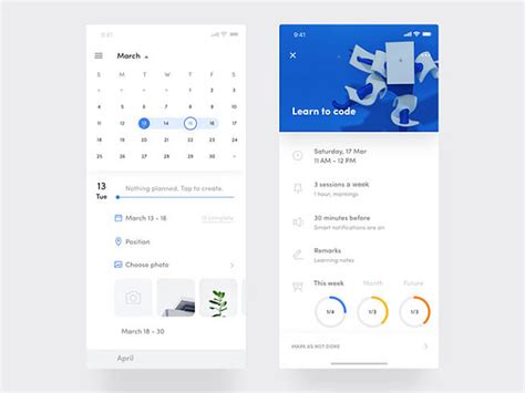 50款国外日程安排app Ui设计欣赏 设计之家