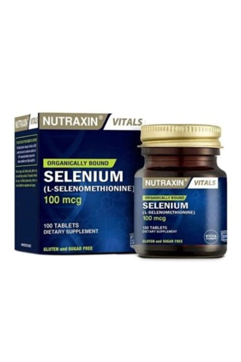 Nutraxin Selenium 100 Mcg 100 Tablet Fiyatı Yorumları Trendyol