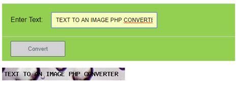 Text To An Image PHP Converter GD Library Coding Notes