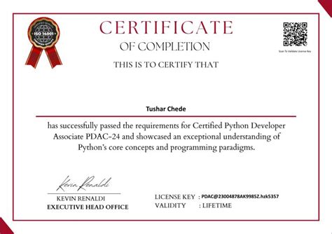 Tushar Chede On Linkedin Pythondeveloper Certified Nextleve Pdac Developer Indian Abroad