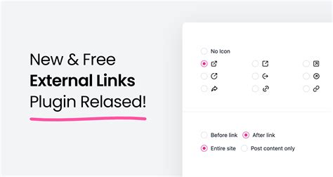 external links plugin control external links with advanced customization