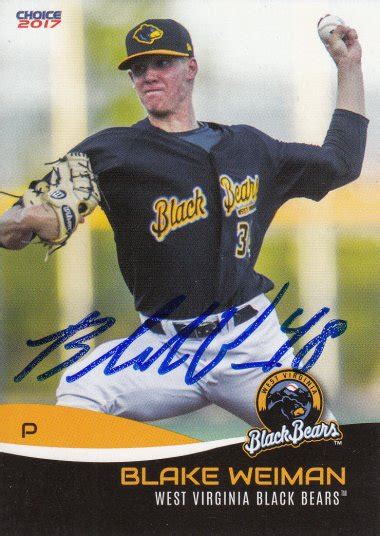 Daily Autograph Blake Weiman