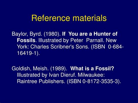 Ppt Rebecca Fossil Types Powerpoint Presentation Free Download Id 637