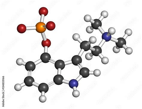 Psilocybin Molecule