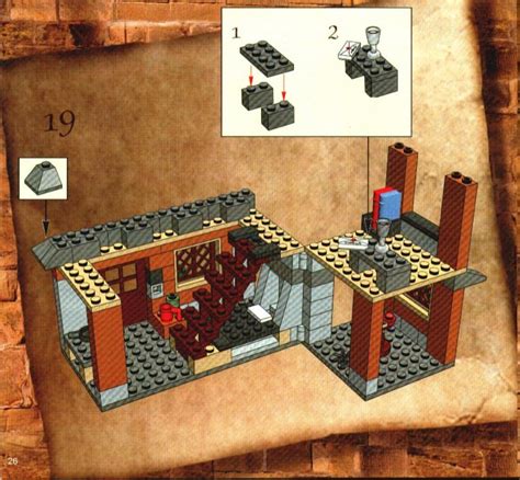 LEGO Instructions For Set 4728 Escape From Privet Drive Harry Potter Chamber Of Secrets