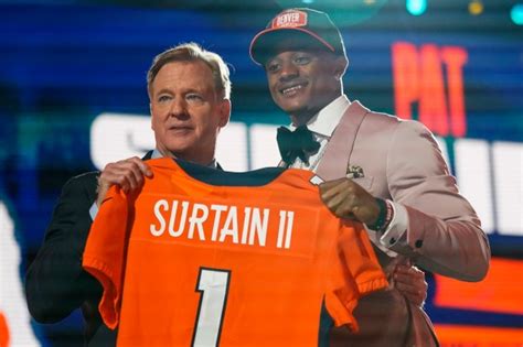 Photos Patrick Surtain Ii Selected By The Broncos In The 2021 Nfl