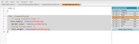 Use Design Tokens Salesforce Lightning Framework Cloudvista