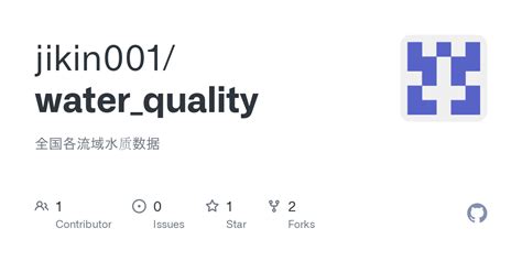 GitHub jikin water quality 全国各流域水质数据