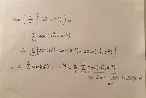 Self Study Covariance Calculation Question Cross Validated