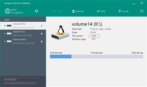 Windows 下读取 Linux 系统文件 神器 Paragon Extfs For Windows 源码巴士