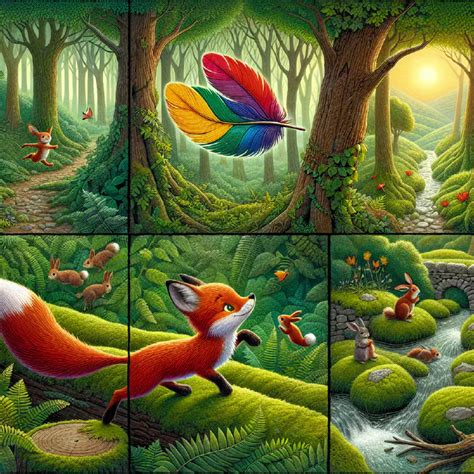 The Fox And The Floating Feather Bedtime Bites Bedtime Stories For