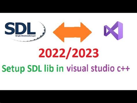 Setup SDL C Lib In Visual Studio YouTube