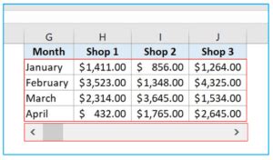 How To Create Scroll Bar In Excel