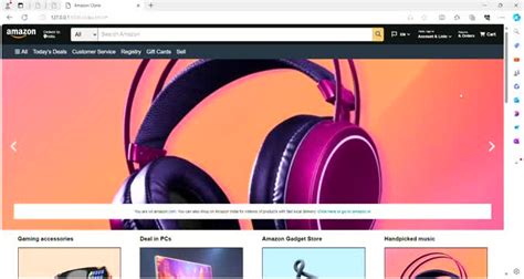 Video Athika Lalbun Shaik On Linkedin Hello Connections I Had Created An Amazon Clone Using
