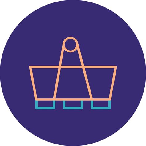 Clip Line Two Color Circle Icon 43440454 Vector Art At Vecteezy