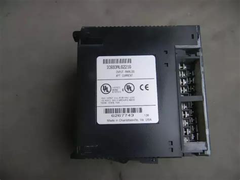 One Ge Fanuc Ic693alg221g Analog Input Module Good £15099 Picclick Uk