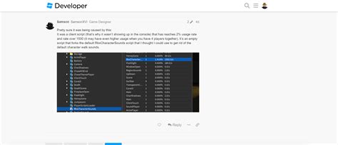 Crash Rate But No High Usage Scripts Engine Bugs Developer Forum Roblox
