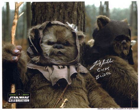 Felix Silla As Ewok Gilder In Star Wars Return Of The Jedi Official