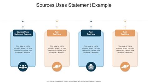Sources Uses Statement Example Powerpoint Presentation And Slides Ppt