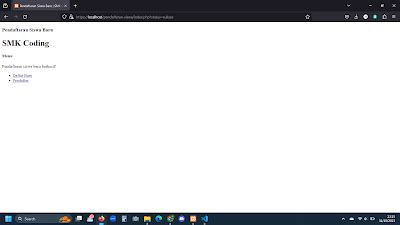 Tugas CRUD Pendaftaran