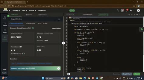 Geekstreak2024 Gfg160 Day6 Cpp Datastructures Algorithms Sougata Sarkar