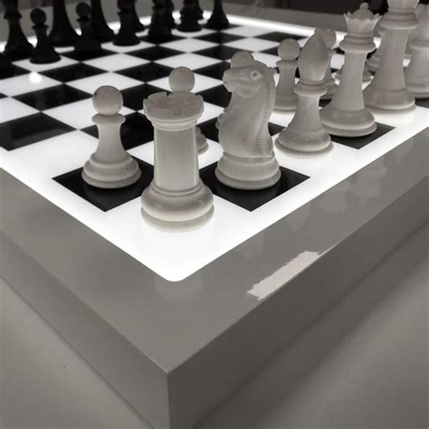 Illuminated Chessboard Lite House