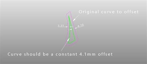 Offset Curve Does Not Offset Correctly In Powershape