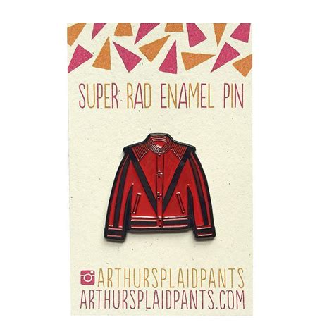 Limited Edition Thriller Jacket Enamel Pin