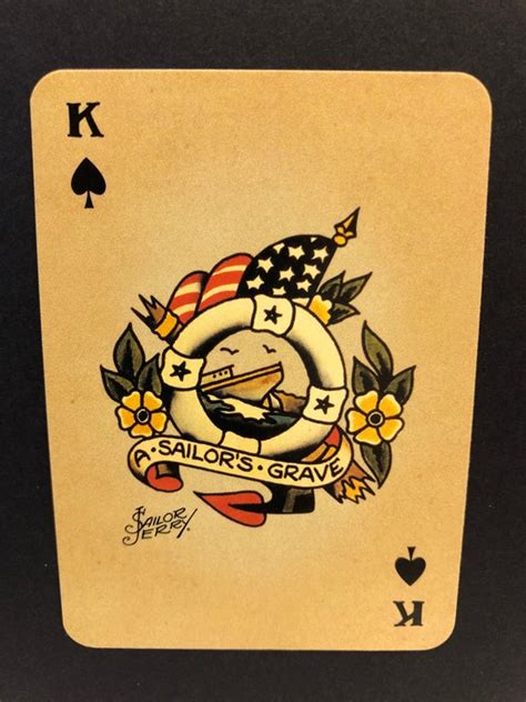 King Playing Card Tattoos